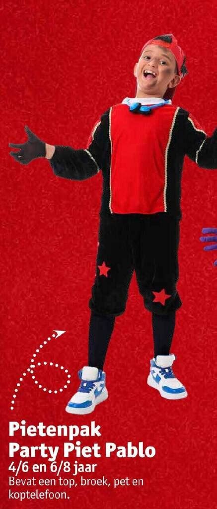 Pietenpak Party Piet Pablo Aanbieding Bij Kruidvat