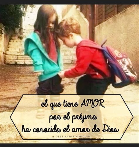 Amados amémonos unos a otros porque el amor es de Dios Todo aquel