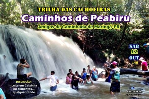 Trilha Das Cachoeiras Peabiru Pr Em Peabiru Sympla