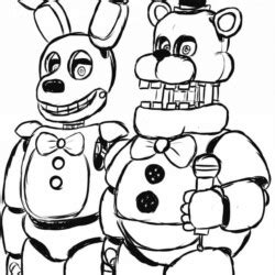 Desenhos De FNAF Five Nights At Freddy S Para Imprimir E Colorir