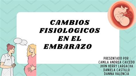 Cambios Fisiol Gicos En El Embarazo Camila Caicedo Udocz