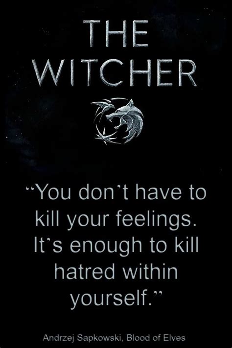 Witcher Quote Poster Geralt Of Rivia White Wolf The Witcher Poster Ciri