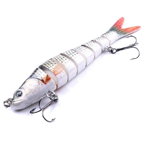 Buy Sinking Wobblers Fishing Lures Jointed Crankbait Swimbait 8 Segment