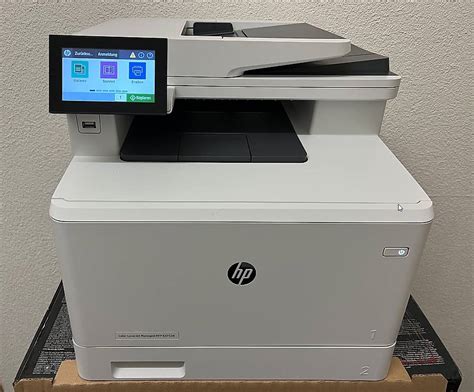 HP Color LaserJet Managed MFP E47528f Herstellergarantie Im Kanton