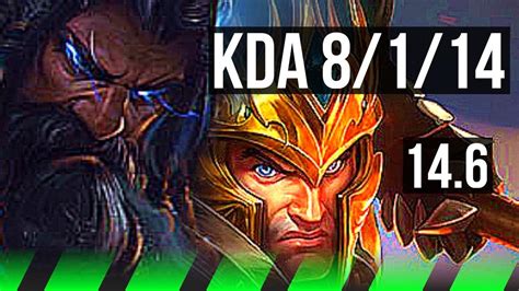 UDYR Vs J4 JNG 8 1 14 Rank 4 Udyr Legendary BR Challenger 14