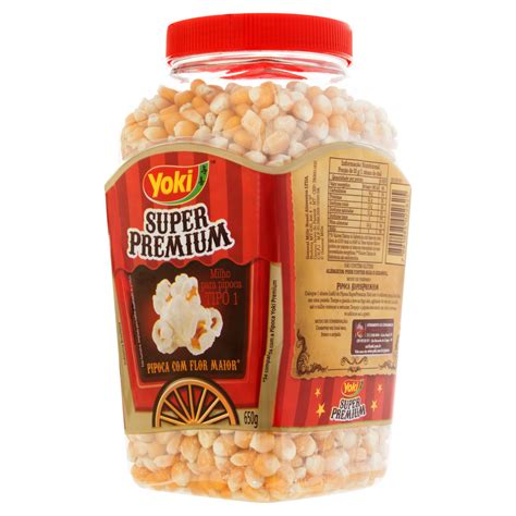 Milho De Pipoca Super Premium YOKI 650g
