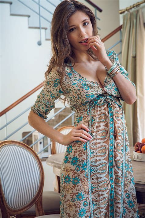 HD Wallpaper Mila Azul Women Model Long Hair Brunette Ukrainian