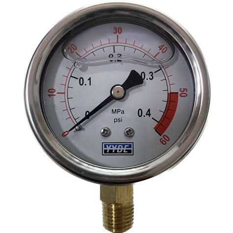 Manómetro con glicerina rango 0 60 psi METVAL SAS Importador de