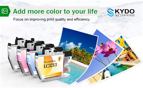 4 Pack LC3213 LC3211 Ink Cartridge Compatible For Brother LC 3213 LC