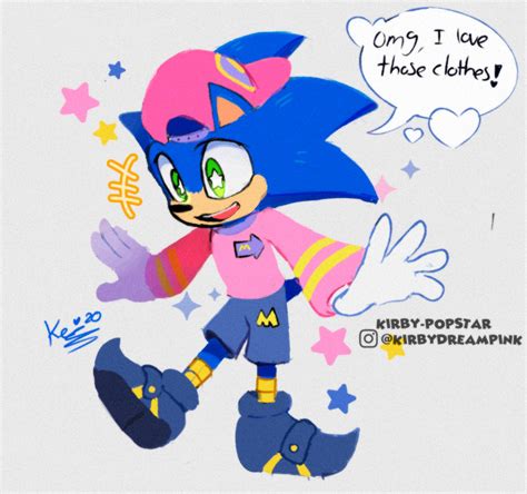Sonic Favorite Clothes By Kirby Popstar On Deviantart