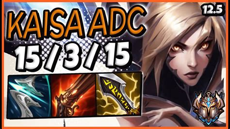 Kaisa Vs Jhin ADC KR Challenger Patch 12 5 Season 12 15 3