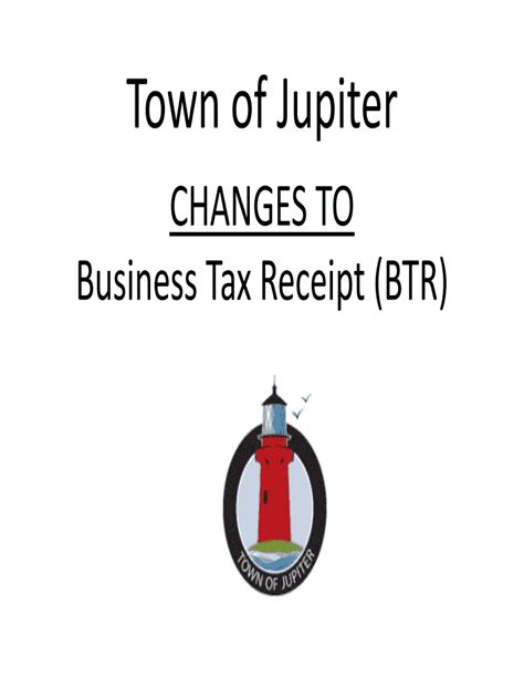 Fillable Online Business Tax Receipt BTR Fax Email Print PdfFiller