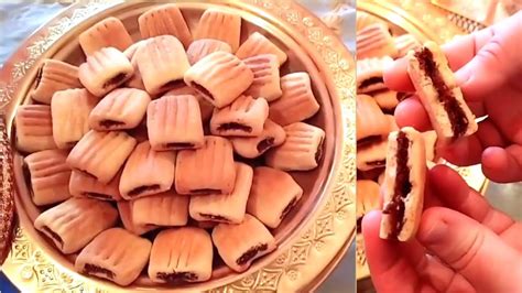 بسكوي بعجينة التمر لذيذ بزاف أحسن من الذي يباع جاهز Biscuit aux dattes