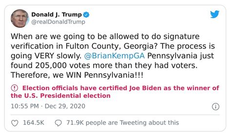How Trump Tried To Pressure Georgia Officials To Overturn The 2020 Election