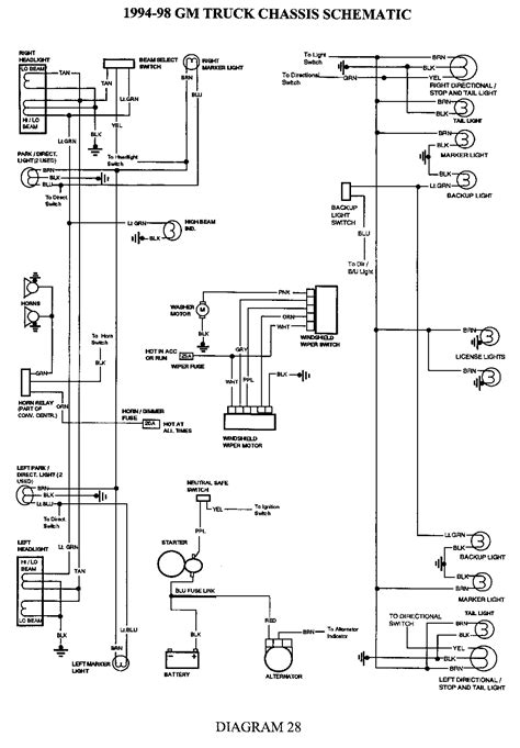 Chevy Wiring Diagrams Automotive