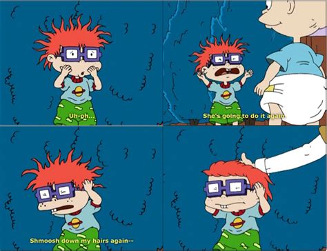Rugrats Chuckie Finster Kira Likes To Smoosh His