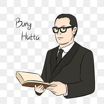 Drs Mohammad Hatta Vector Indonesian Heroes Mohammad Hatta PNG And