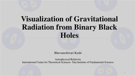PDF Visualization Of Gravitational Radiation From Binary Black Holes