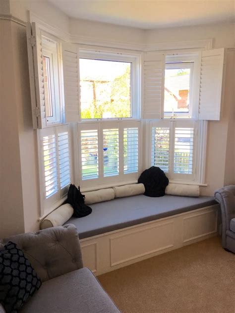 Bay Window Shutters The Shuttershack Erker Erker Ideeen Interieur