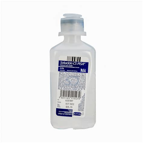 Cloruro De Sodi 0 9 Solucion Iny 100Ml