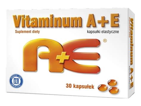 Vitaminum A E Hasco Kaps Kaps Preparaty Z O One Witaminy