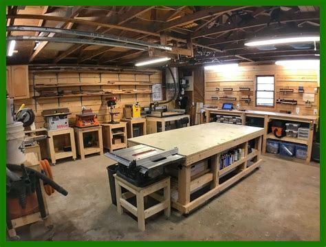 Woodshop Tool Layout At DuckDuckGo In 2022