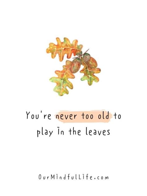89 Beautiful Fall Quotes To Fall In Love With The Season Our Mindful Life