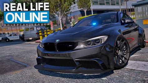 POLIZIST Jagt Raser Im BMW M4 GTA 5 Real Life Online YouTube
