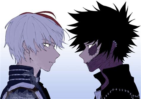 Characters Todoroki Shouto Dabi Boku No Hero Academia Hero My