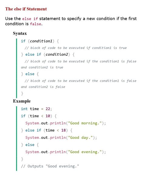 learn java if else session 12 pdf connect 4 techs