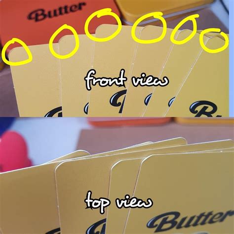 WTS OFFICIAL BTS BUTTER WEVERSE POB PREORDER BENEFIT GIFT FILM STRIP PC