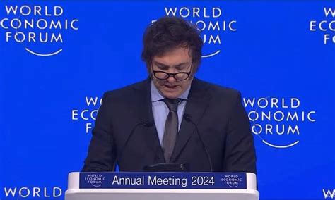 La advertencia de Javier Milei en su discurso en Davos Occidente está