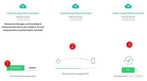 Así puedes restaurar una copia de seguridad de WhatsApp