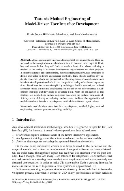 pdf towards method engineering of model driven user interface development jean vanderdonckt