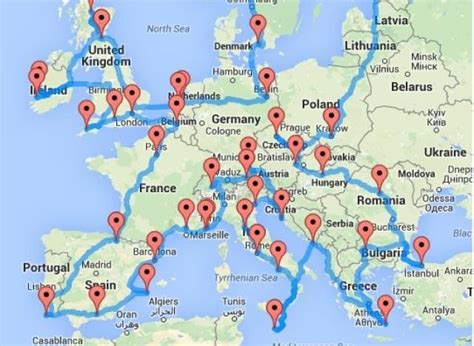 Europe Voyage Archives Voyages Cartes