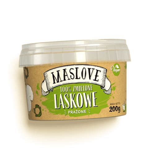 Masło z Orzechów Laskowych 200g FitCake