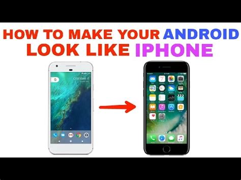 How To Make Your Android Look Like IPhone 2017 YouTube