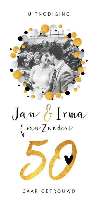 Jubileumkaart 50 Jaar Getrouwd Fotocollage Kaartje2go Porn Sex Picture