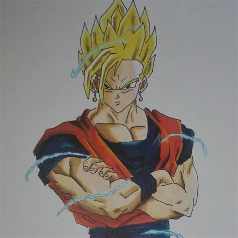 APRENDE A DIBUJAR TU PROPIO PERSONAJE DE DRAGON BALL Fusion Goku Y Gohan
