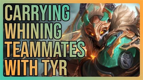 Carrying Whining Teammates With Tyr Smite Tyr Solo Gameplay Youtube