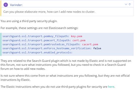 deploy a elasticsearch 8 7 1 cluster with 3 nodes search guard search guard forum