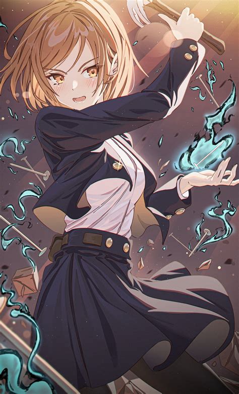 Kugisaki Nobara Jujutsu Kaisen Drawn By Yozora 1wkdgusdn Danbooru