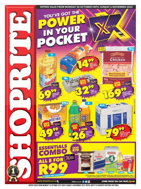 Shoprite Specials Oct Shoprite Catalogue Xtra Savings