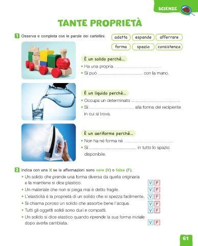 Verifica Di Scienze Gli Stati E Il Ciclo Dell Acqua Worksheet Artofit