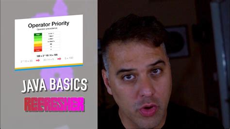 learn the java basics youtube