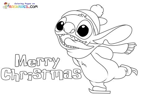 Coloriage Stitch De No L Imprimer
