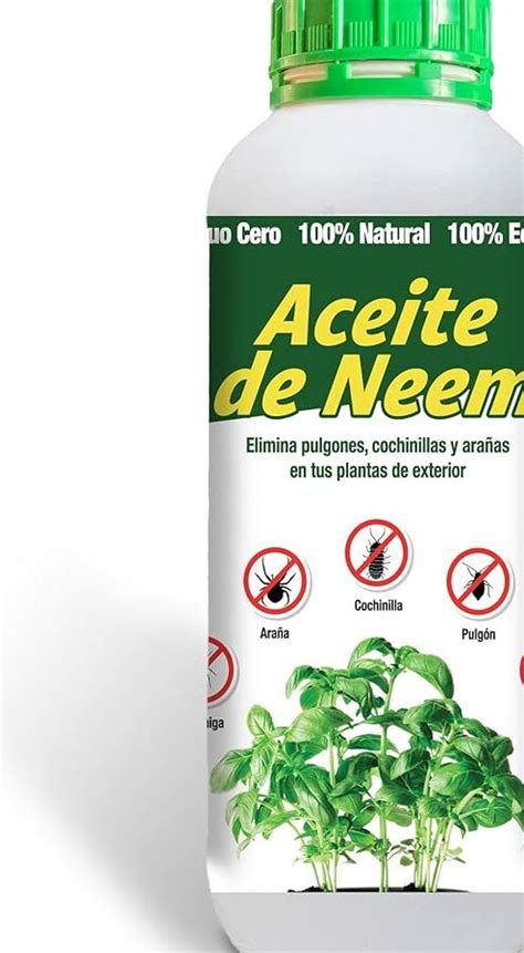 Mezclar aceite de neem con fertilizante una combinación poderosa para