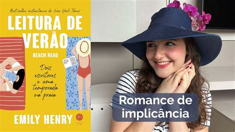 Leitura de verão Emily Henry Livro de comédia romântica enemies