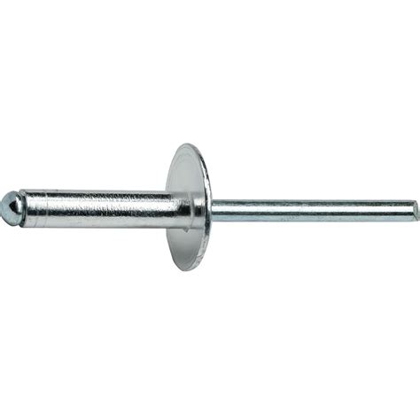 Large Flange Pop Rivets 5 32 X 5 8 Aluminum Body Steel Mandrel 5 10