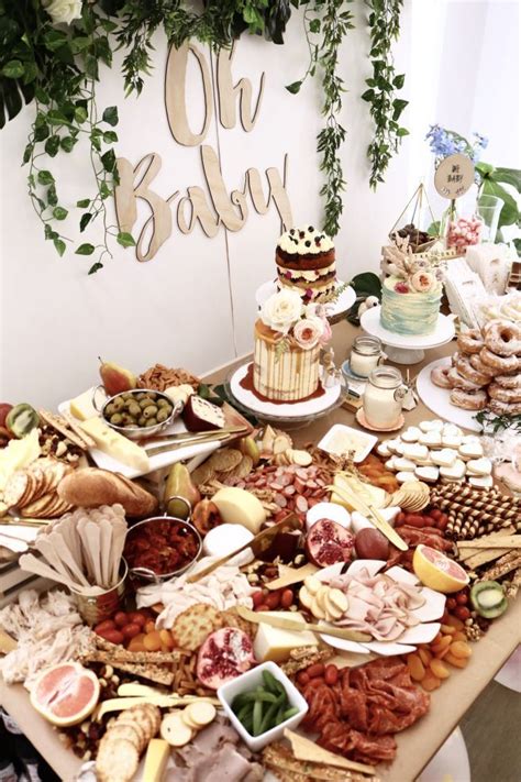 Baby Shower Food Ideas Charcuterie Board Baby Shower Food Baby